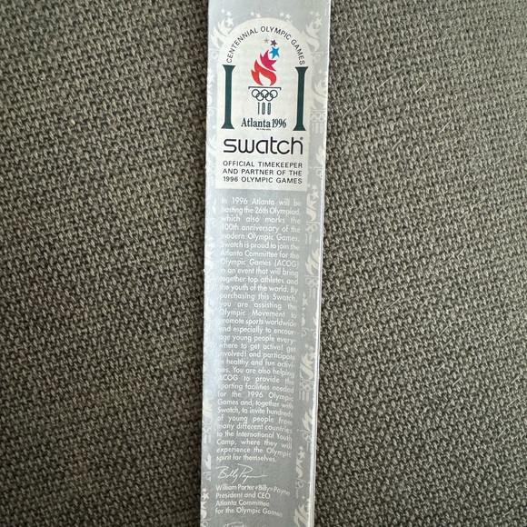 Swatch | Jewelry | Swatch Vintage 996 Olympics Nadia Comaneci Watch ...
